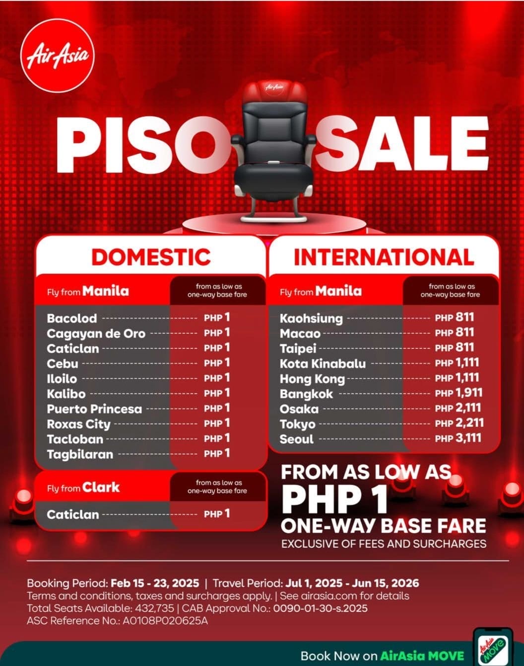 Piso Fare Promo - Cebu Pacific Promo
