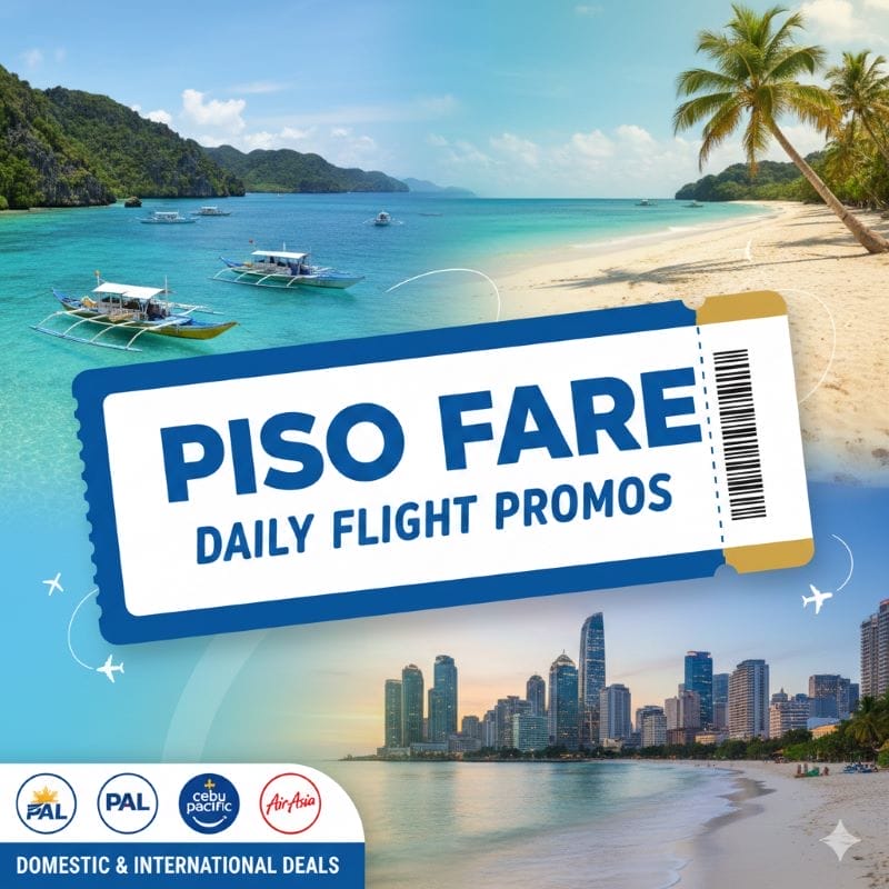 Piso Fare Alert March 9, 2026: Cebu Pacific 30th Anniversary ₱1 Sale ...